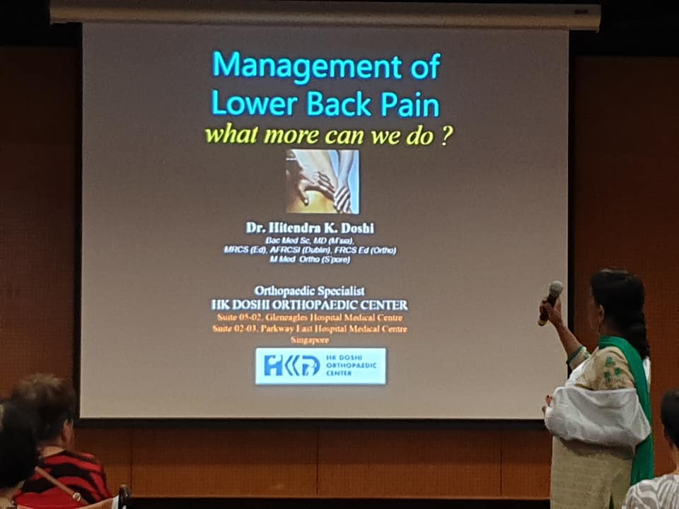 Health Awareness on Back Pain | HK Doshi Orthopaedic Center